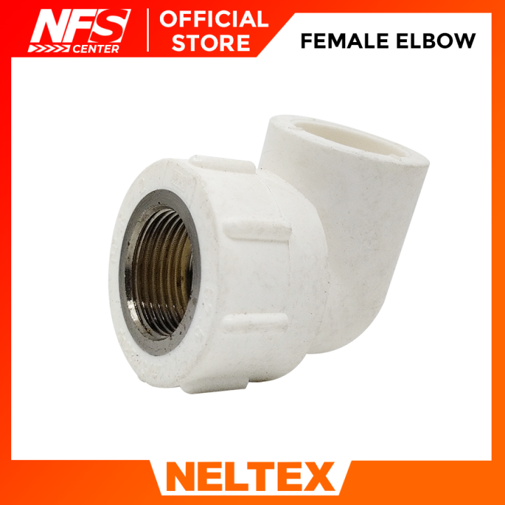 Neltex PP-R Female Elbow | Threaded | Fitting | Lazada PH