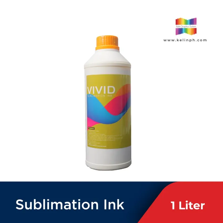 KGS Vivid Sublimation Ink 1 liter CMYK For Sublimation Printer | Lazada PH