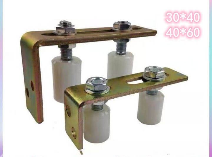 COD Sliding Gate Top Guide Nylon Rollers With L Bracket Set Upper Nylon ...
