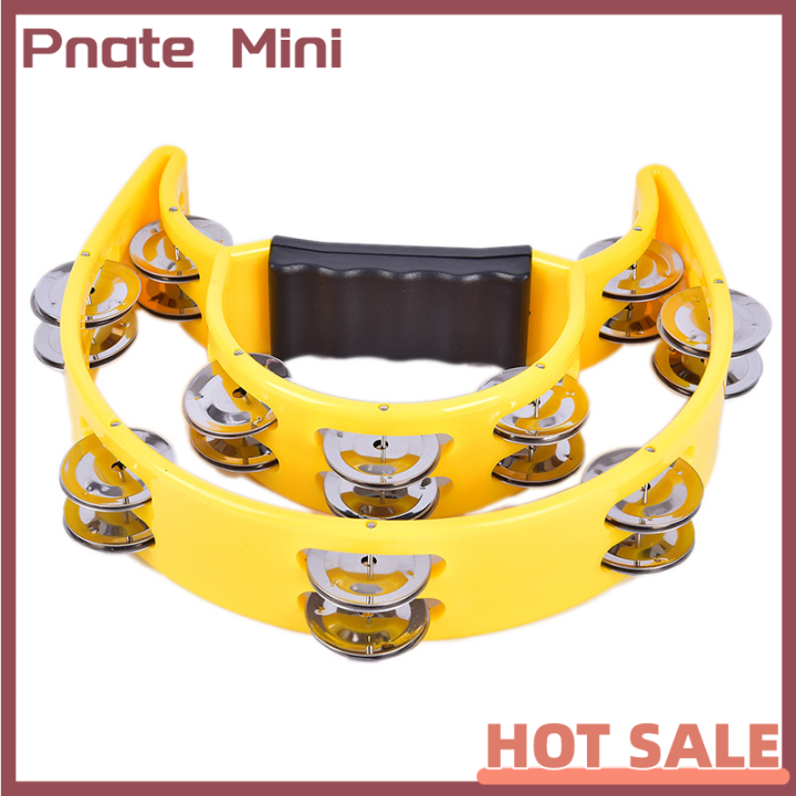 Pnate Tamborine Drum Durable Percussion Instruments Musical Instrument ...