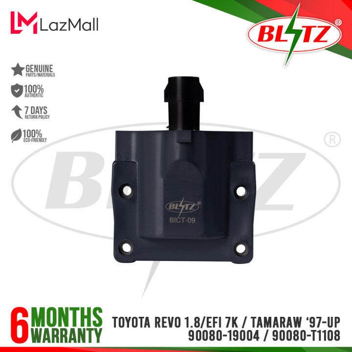 BLITZ IGNITION COIL / TOYOTA REVO 1.8/EFI 7K / TAMARAW 97-UP / (90080 ...