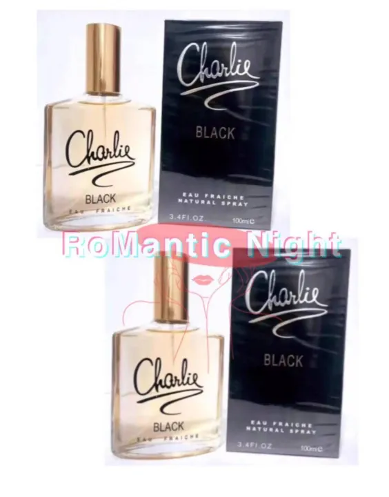 RoMantic Night.（BUY ONE TAKE ONE）100ML CHARLIE BLACK REVLON PERFUME Permanent fragrance | Lazada PH