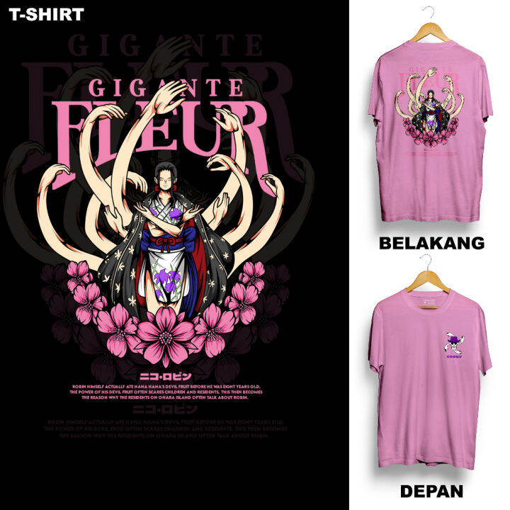 NICO ROBIN - KAOS DEWASA MOTIF ANIME ONE PIECE OP KARAKTER NICO ROBIN ...