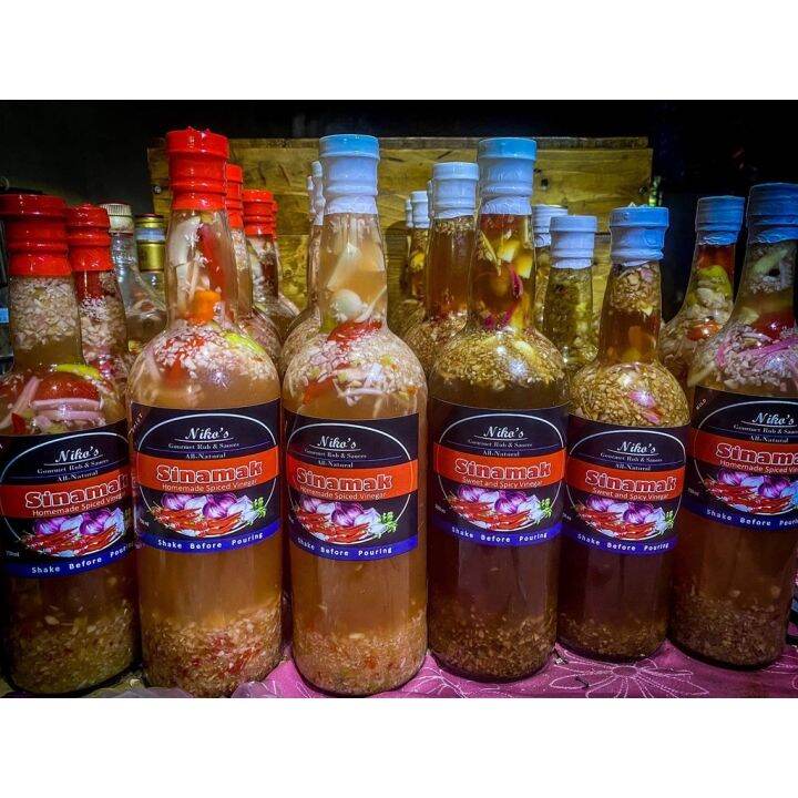 Hot Niko’s Sinamak Spiced Vinegar made from Carolina Reaper pepper ...
