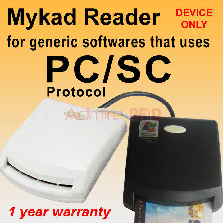 Device Only - Mykad Reader for software that uses PCSC protocol PC/SC ...
