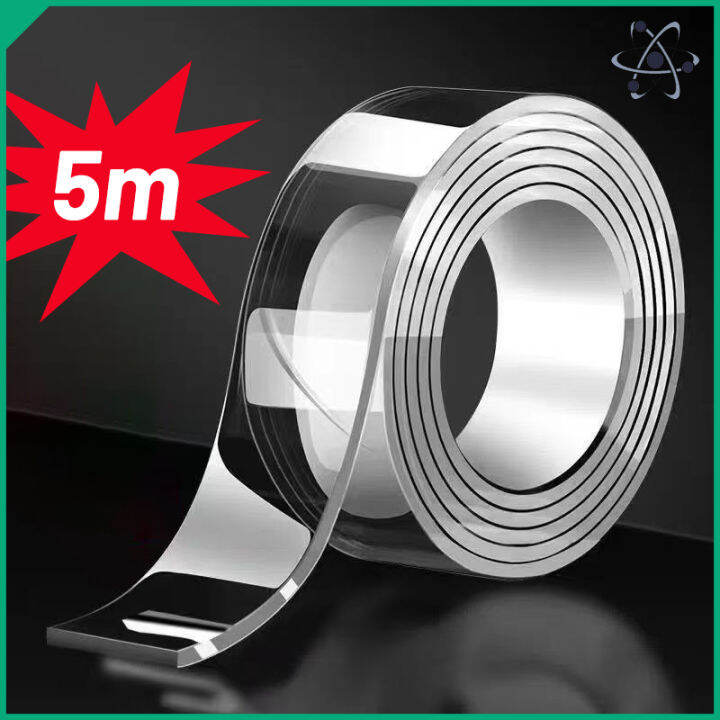 Original Nano Double Sided Tape Transparent Self Adhesive Tapes Traceless Was Reusable Adhesives ...