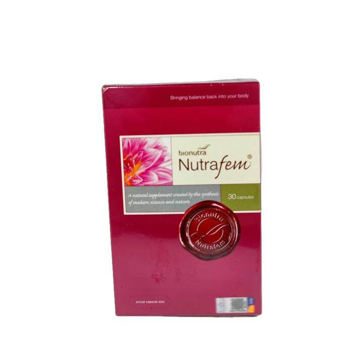 BioNutra Nutrafem 30's (Ready Stock) | Lazada