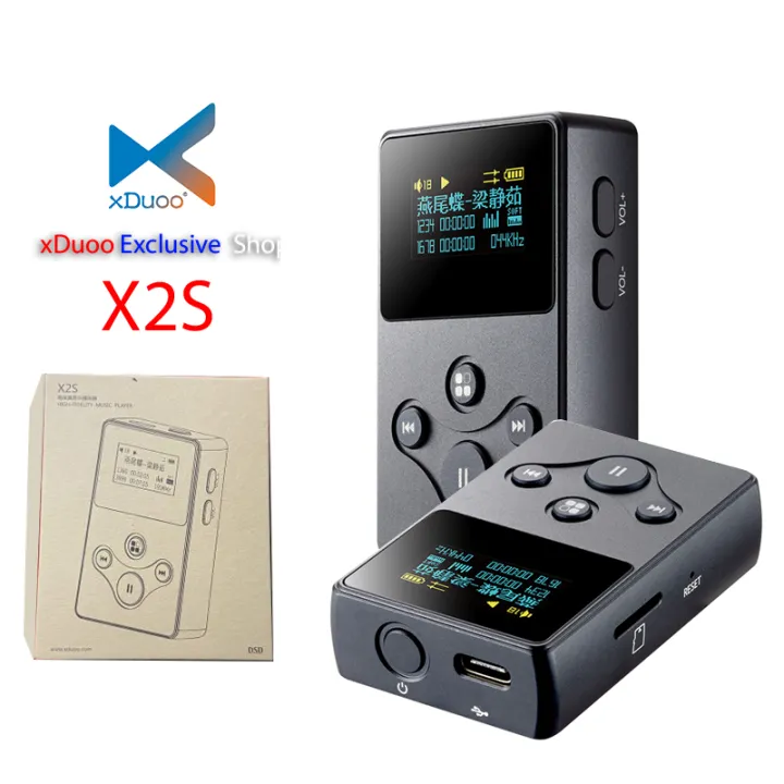XDUOO X2S Hi-Res Lossless Portable Music Player DSD128 24Bit 192Khz ...