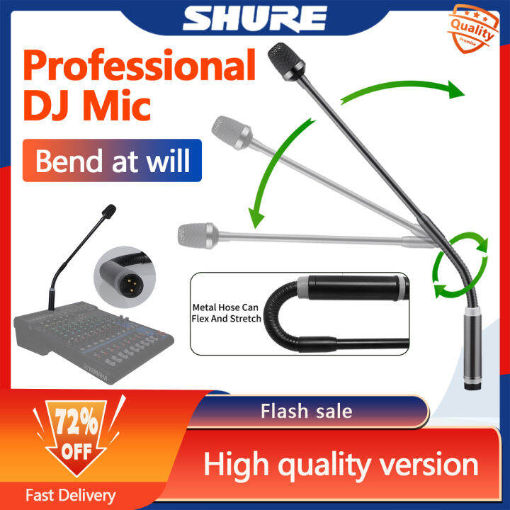 Professional DJ Microphone Gooseneck Microphone Wireless Microphone ...