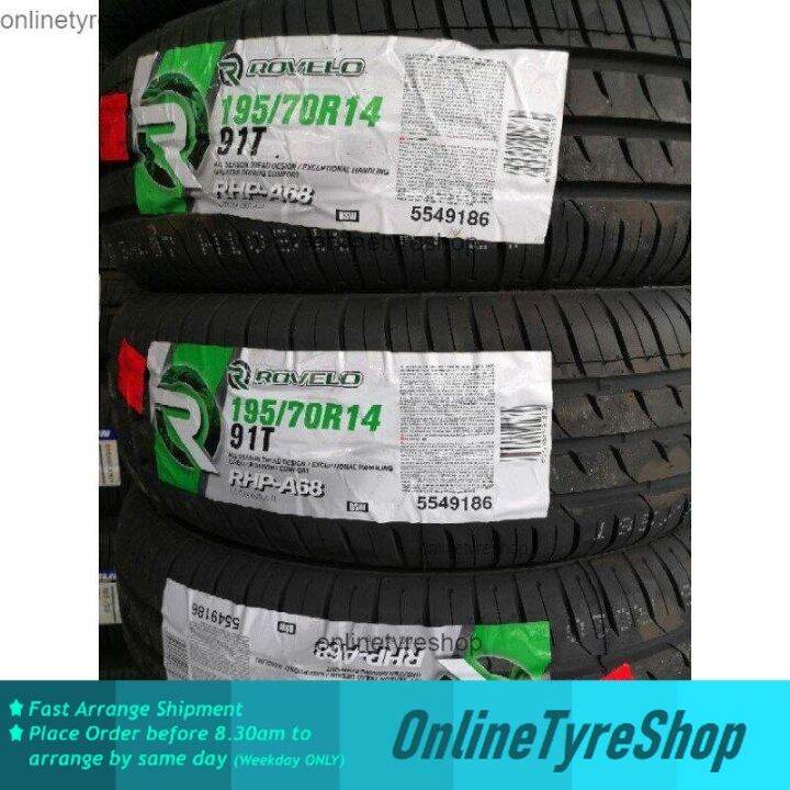 195/70/14 Rovelo RHP-A68 Tyre Tayar | Lazada