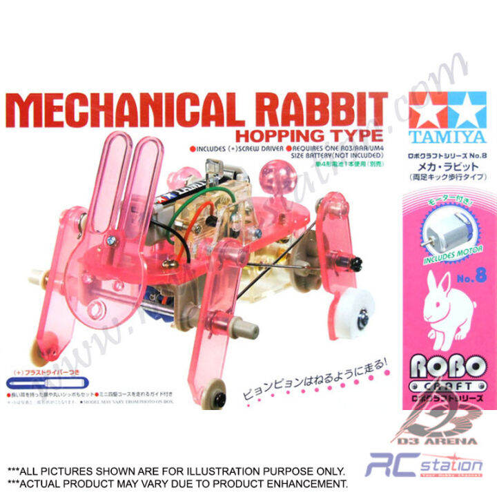 Tamiya STEM #71108 - Tamiya Mechanical Rabbit - Hopping Type [71108 ...
