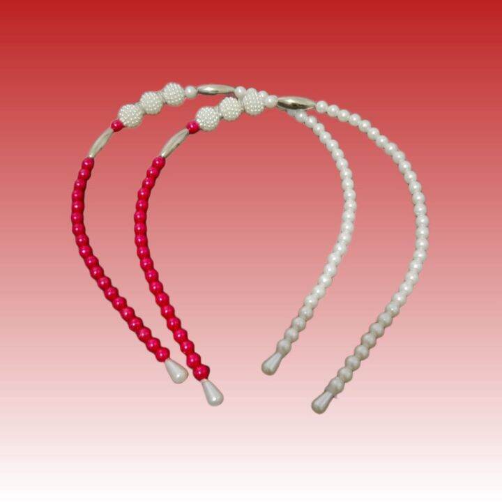 BANDO MUTIARA MERAH PUTIH HUT RI 17AN MANIK MOTE WARNA / BANDO WANITA ...