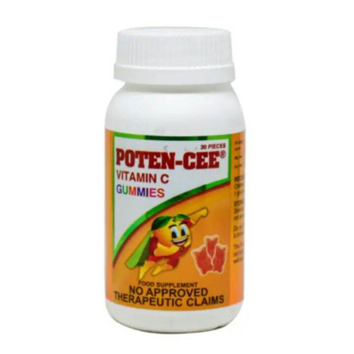 Poten cee Ascorbic acid 30 Gummies | Lazada PH