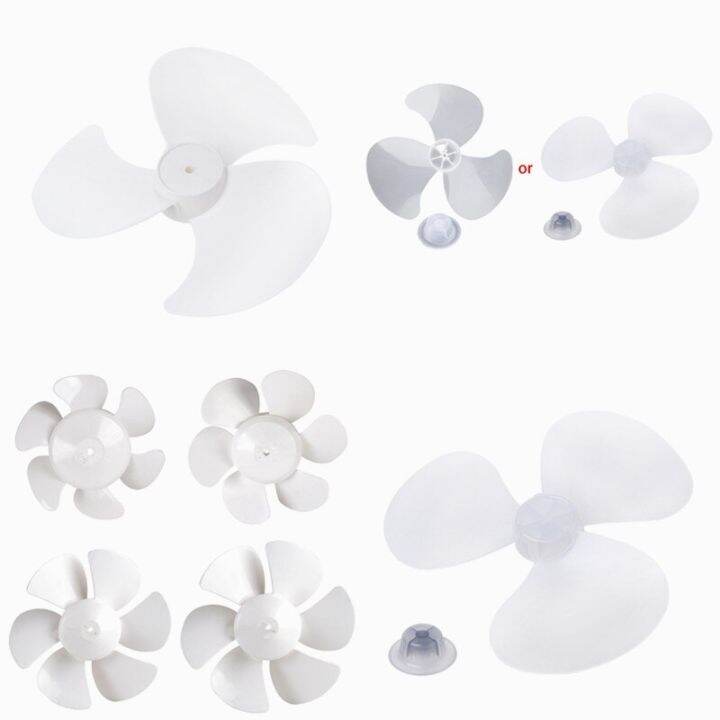 Big Wind 11/12/16Inch Plastic Fan Blade 3 Leaves Stand/Table Fanner ...
