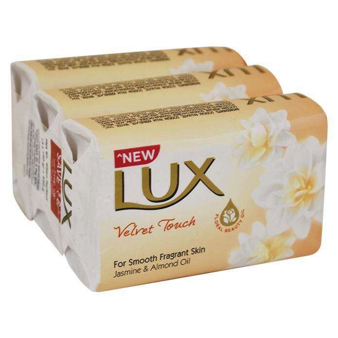 Lux Velvet Touch Bar Soap 3x80gm | Lazada
