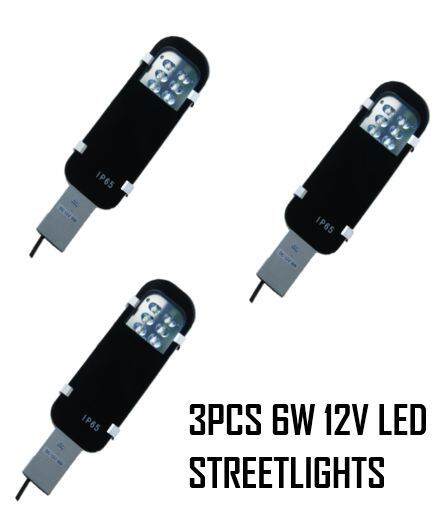 3PCS 6w IP65 12v LED Streetlights | Lazada PH