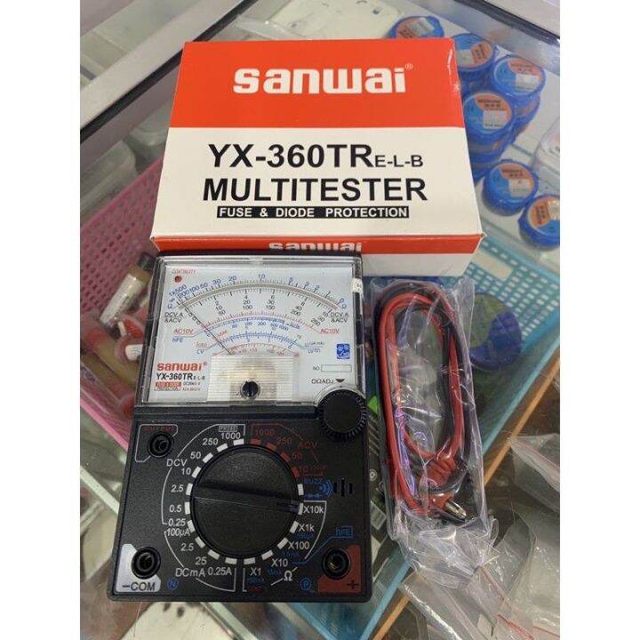 Multitester sanwai sunwa sanwa Analog YX360 multimeter avometer ...