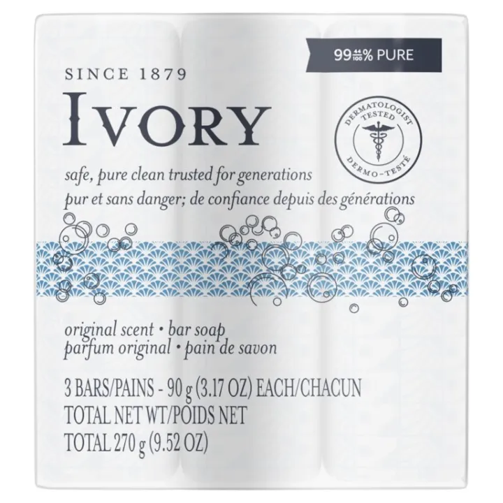 Ivory Clean Original Personal Bar 3.17oz, 3 count | Lazada.co.th