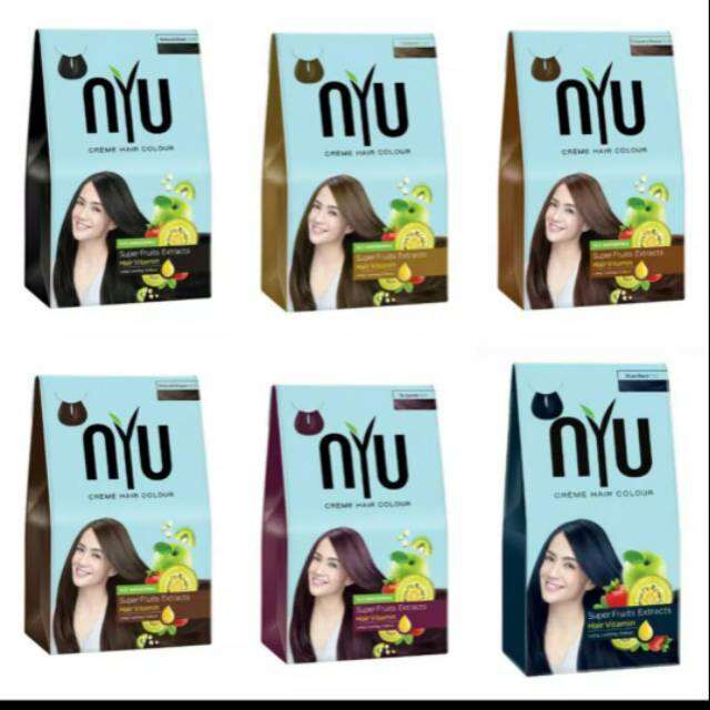 NYU CREME HAIR COLOUR / CAT RAMBUT NYU / CAT RAMBUT NYU ORIGINAL ...