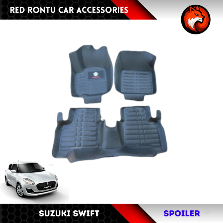 2018-2023 Suzuki Swift/ Dzire Premium Diamond Deep Dish Car Floor ...