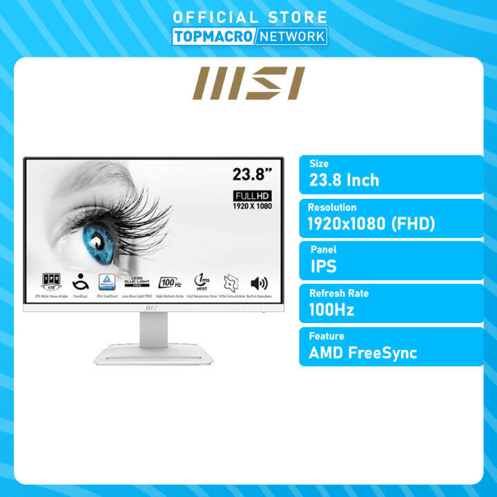 MSI PRO MP243XW BUSINESS MONITOR | Lazada