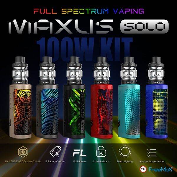 Freemax Maxus Solo 100W Mod Kit With Fireluke Solo Tank 5ml | Lazada PH