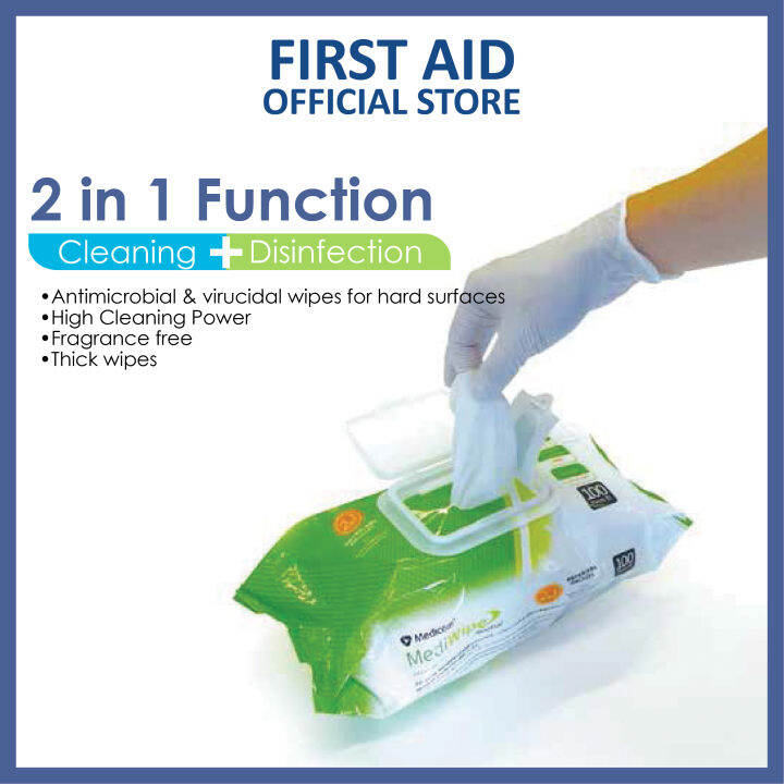 Medicom Medwipes Wet Wipes (100pcs/pack) | Lazada