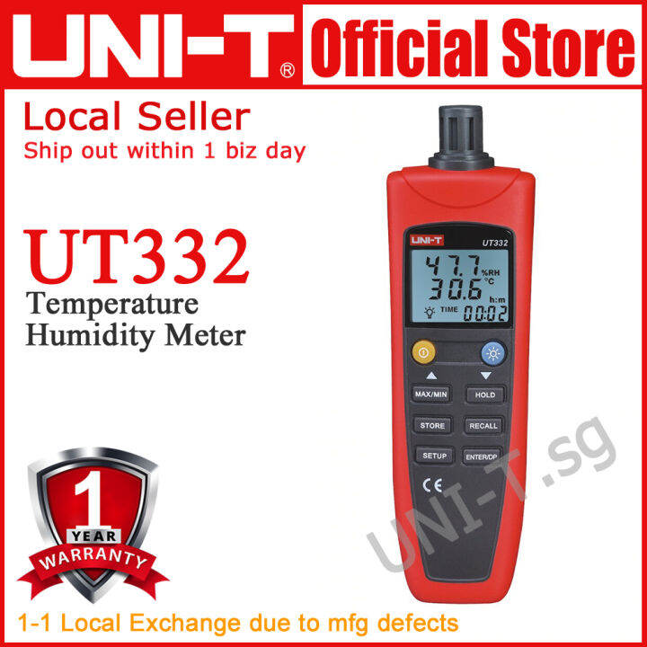 UNI-T UT332 Temperature Humidity Meter | Lazada Singapore
