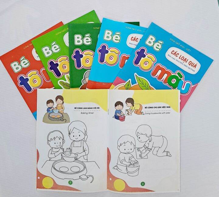 Tô màu cho bé yêu nhiều chủ đề | Lazada.vn