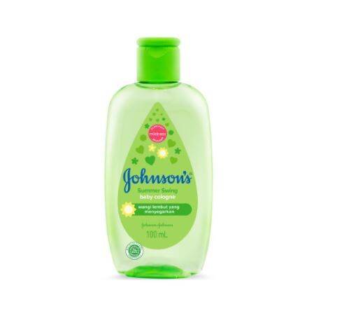 JOHNSONS SUMMER SWING BABY COLOGNE HIJAU 100ML | Lazada Indonesia