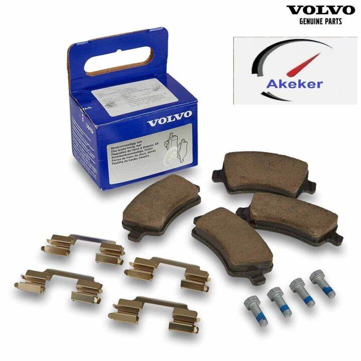 Genuine Volvo Brake Pads Set Rear XC60 S80 V70 XC70 S60 30671574 ...