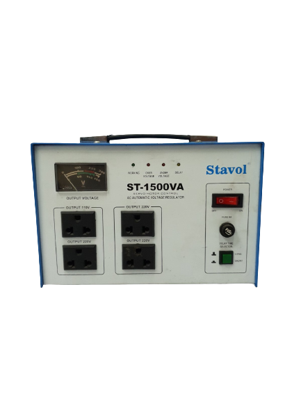 STAVOL ST-1500VA Automatic Voltage Regulator (AVR) | Lazada PH