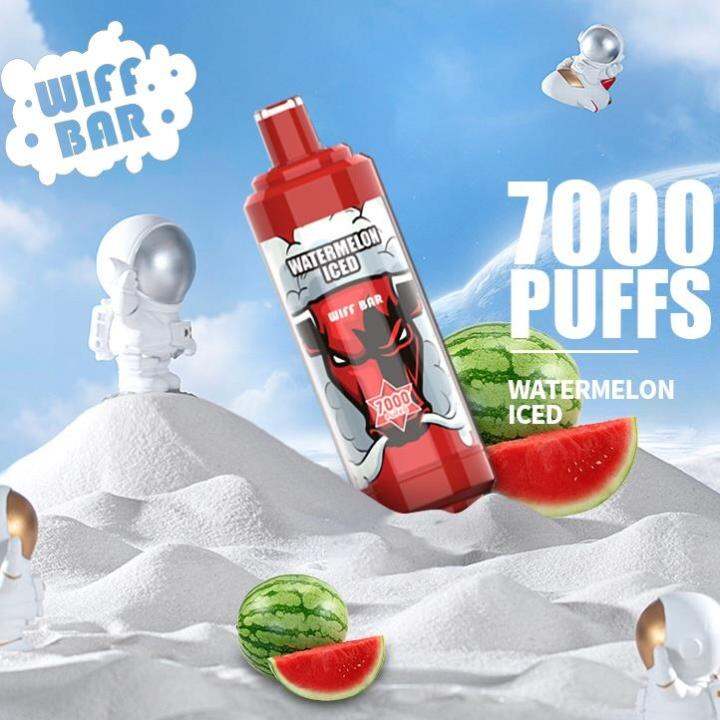 WIFF BAR 7000 Puffs Rechargeable Disposable Vape Pod 3 NIC | Lazada PH