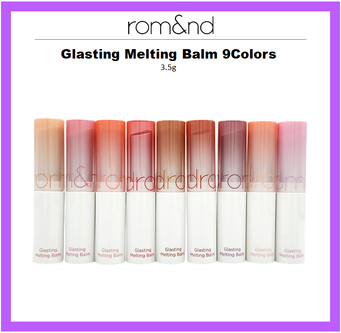 [ROM&ND] Glasting Melting Balm 9Colors 3.5g romand | Lazada