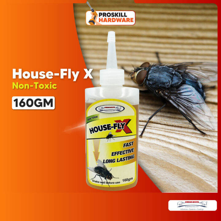 PROSKILL HARDWARE Non Toxic House-Fly X Anti House-Fly Killer Chemibond ...