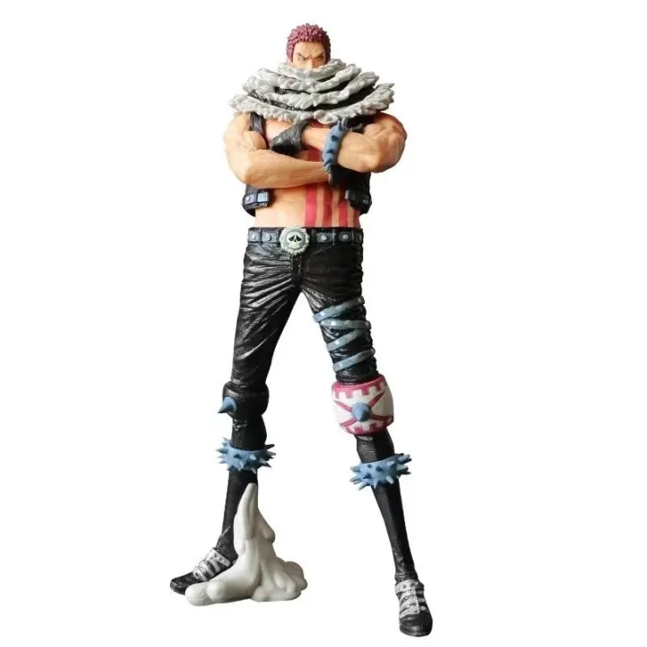 Charlotte Katakuri Anime Action Figure Model 25CM Cross the hand Statue ...