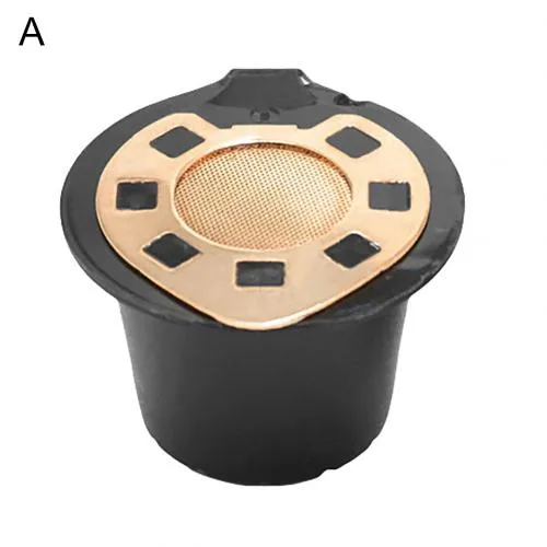 Reusable Stainless Steel Refillable Coffee Capsule Filter for Nespresso ...
