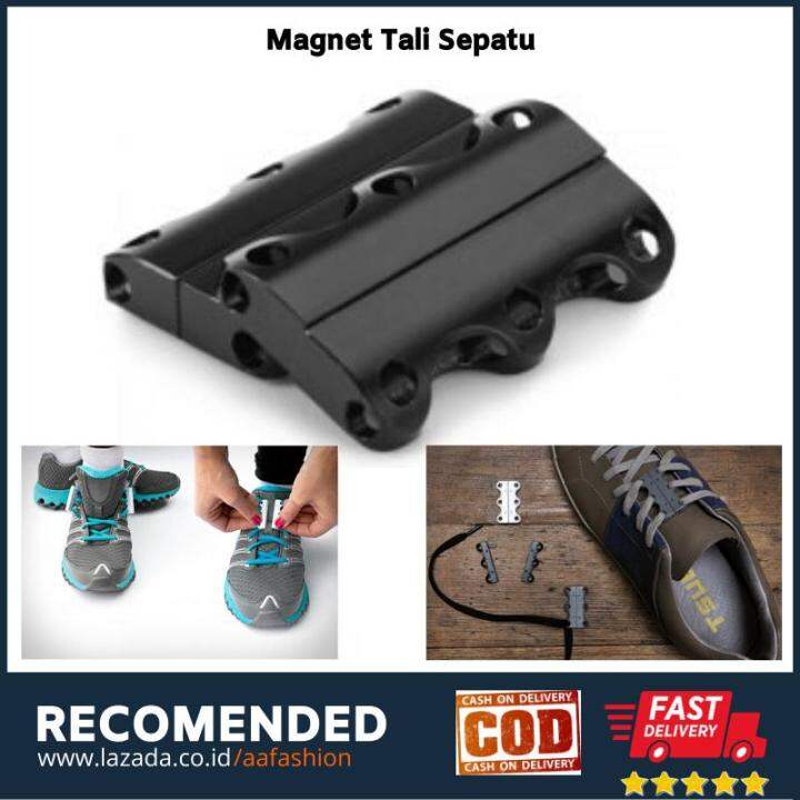 Tali Alat Pengikat Sepatu Magnet Shoes Magnetik Sport Simple Talli ...