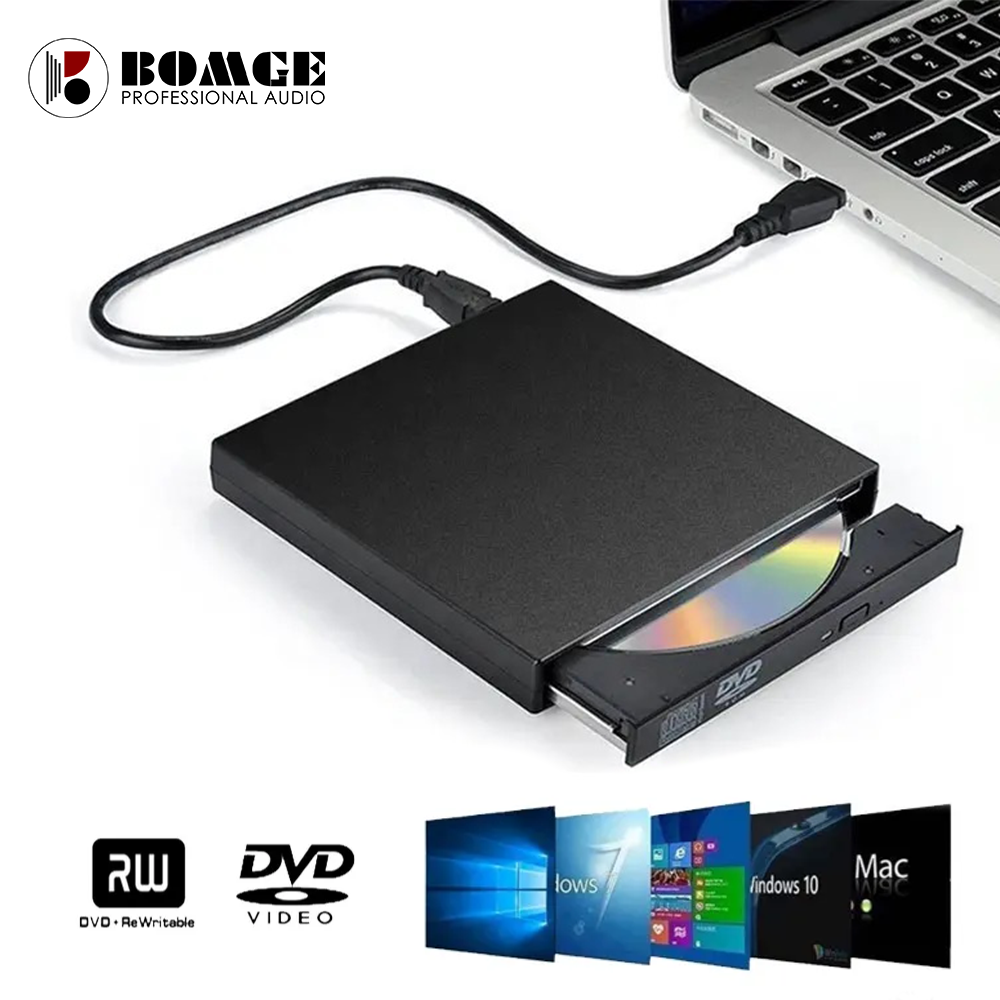 External DVD Drive for Laptop USB 3.0 Type-C Portable CD/DVD Optical ...