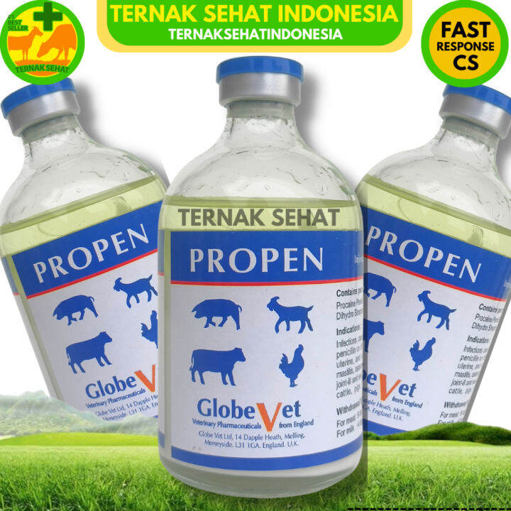 Propen 100 ml - Anti biotik Injeksi Pernafasan 100 ml - (pengganti ...
