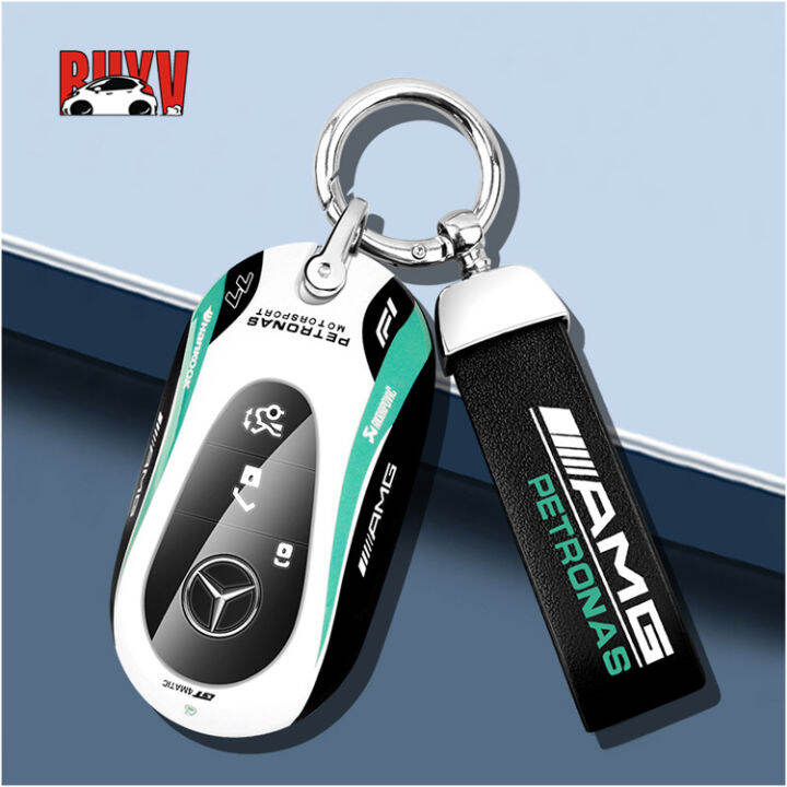 BuyV ฝาครอบกุญแจรถรถ Benz รุ่น GLC 2023เคสห่อหุ้ม Kunci Remote Mobil ...