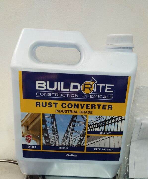 Buildrite Rust Converter Remover 4Liter (Alis Kalawang) Industrial ...