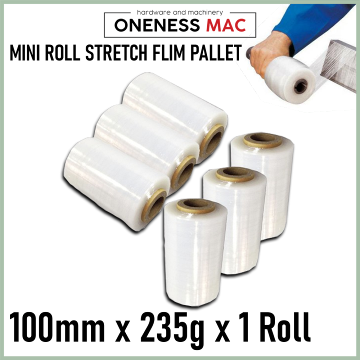 Baby Roll Mini Stretch Film Pallet 100mm x 235g x 1 Roll | Lazada