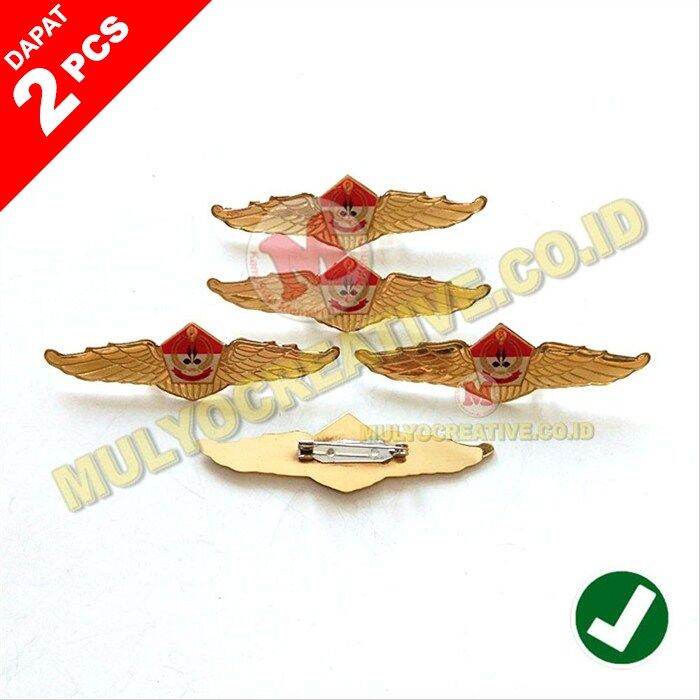 Lencana Wing Pramuka Saka Wira Kartika - Wing Pin Fiber Saka Pramuka ... Lencana Wing Pramuka Saka Wira Kartika - Wing Pin Fiber Saka Pramuka ...