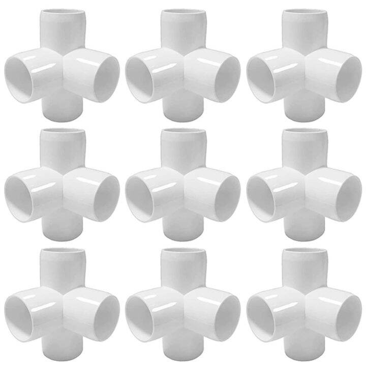 4Way 1/2 in Tee PVC Fitting Elbow - Build Heavy Duty PVC Furniture ...