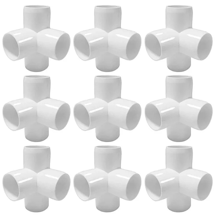 4Way 1/2 in Tee PVC Fitting Elbow - Build Heavy Duty PVC Furniture ...