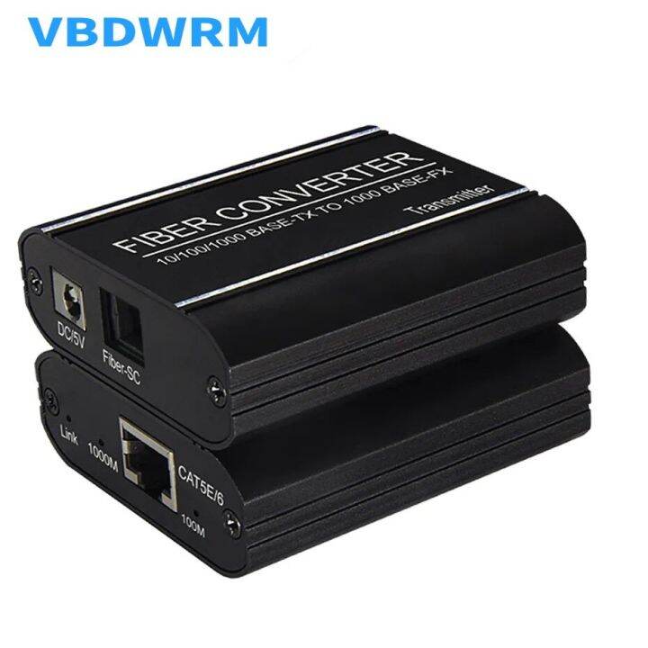 Fiber Optic Converter Fiber to RJ45 Fiber Optic Media Converter ...