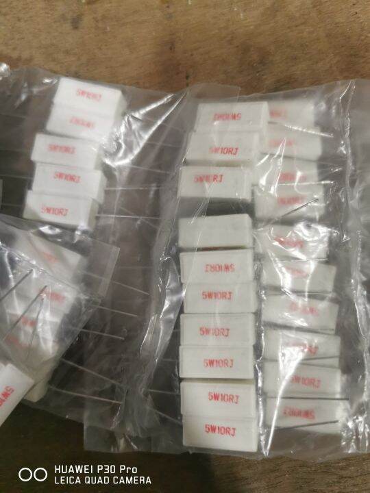 RESISTOR KAPUR 5 watt 10 ohm isi 10 pcs | Lazada Indonesia