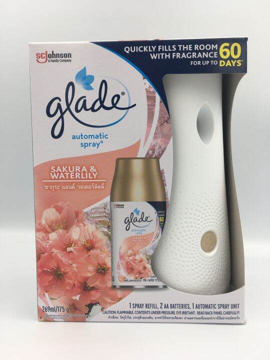 Glade Automatic Spray Set - Sakura & Waterlily | Lazada PH
