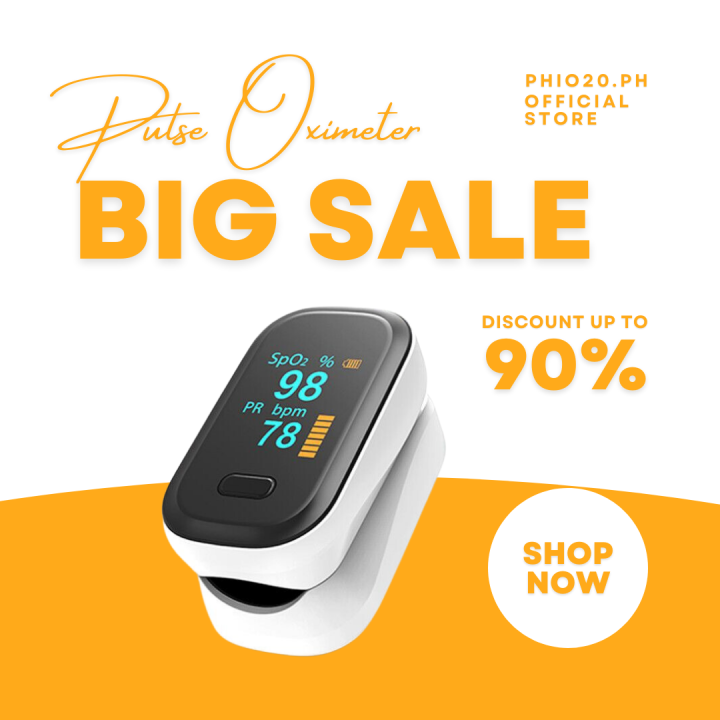 Fingertip Pulse Oximeter Blood Oxygen Monitor SPO2 PR PI Heart Rate ...
